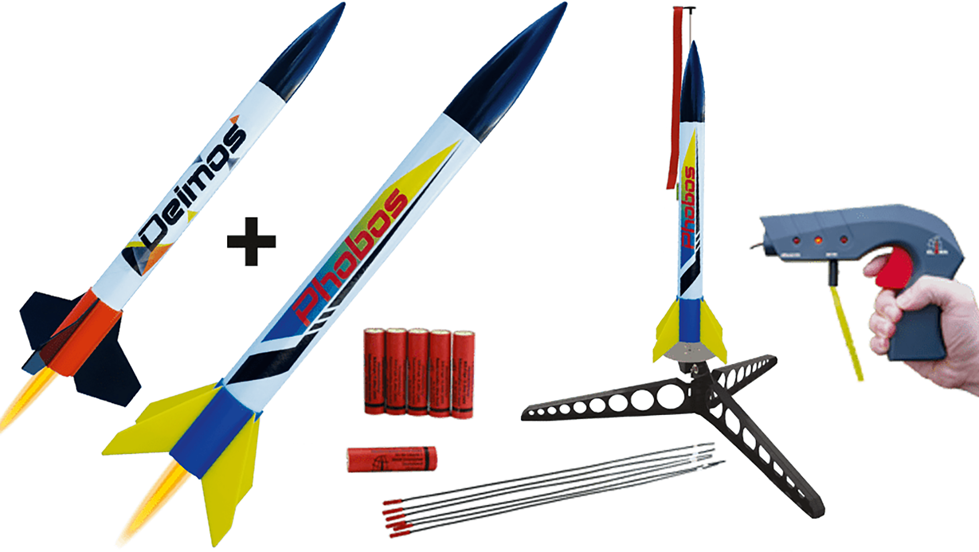 Beginners Starter Sets With Motors Phobos And Deimos Deluxe Ez
