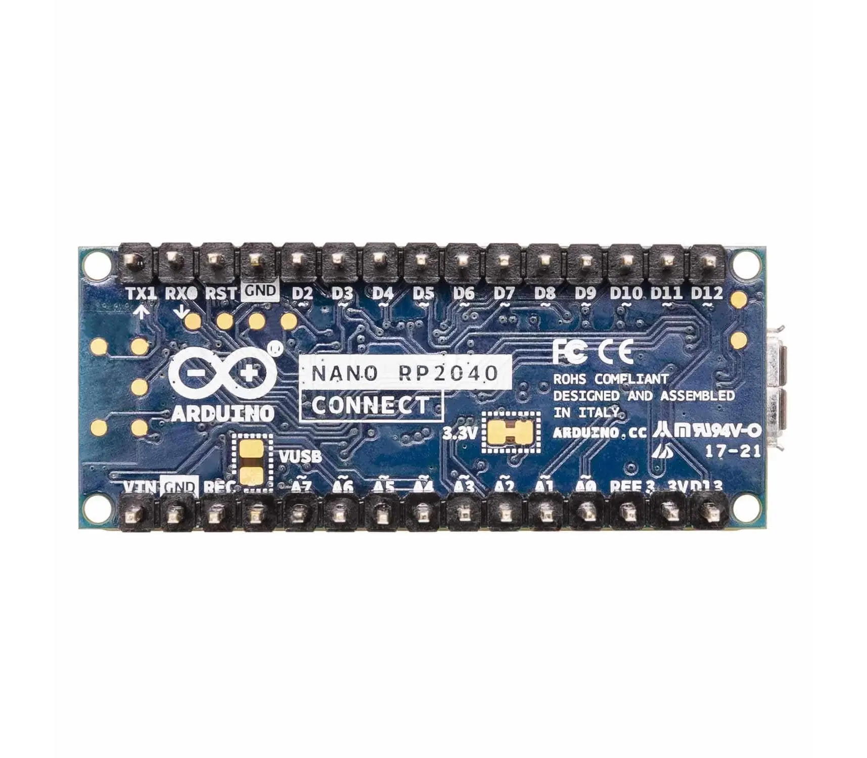 Electronics And Payloads Micro Controllers And Computers Arduino Nano Rp2040 Connect With